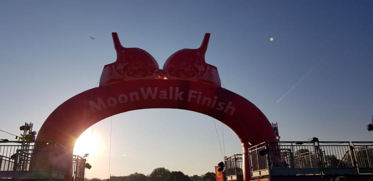TTE Staff Complete Moonwalk London Charity Walk